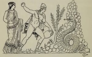 The Colchian Dragon | The guardian of the Golden Fleece