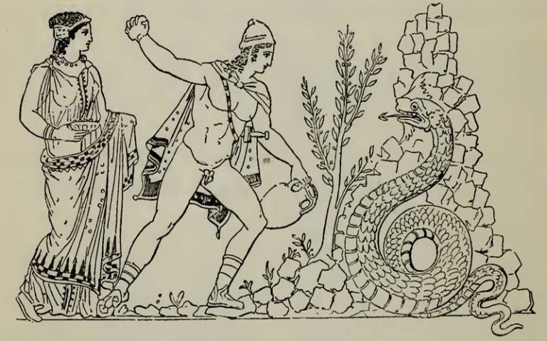 The Colchian Dragon | The guardian of the Golden Fleece