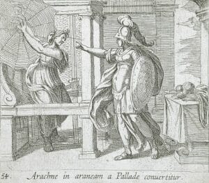 Arachne | The Weaver Transformed Into a Spider by Athena
