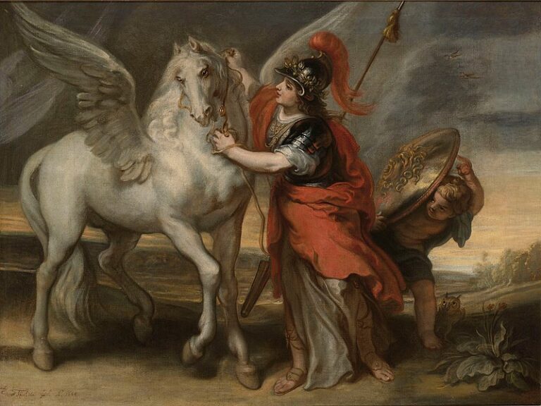 Pegasus | The Winged Horse of Bellerophon from Greek Myth